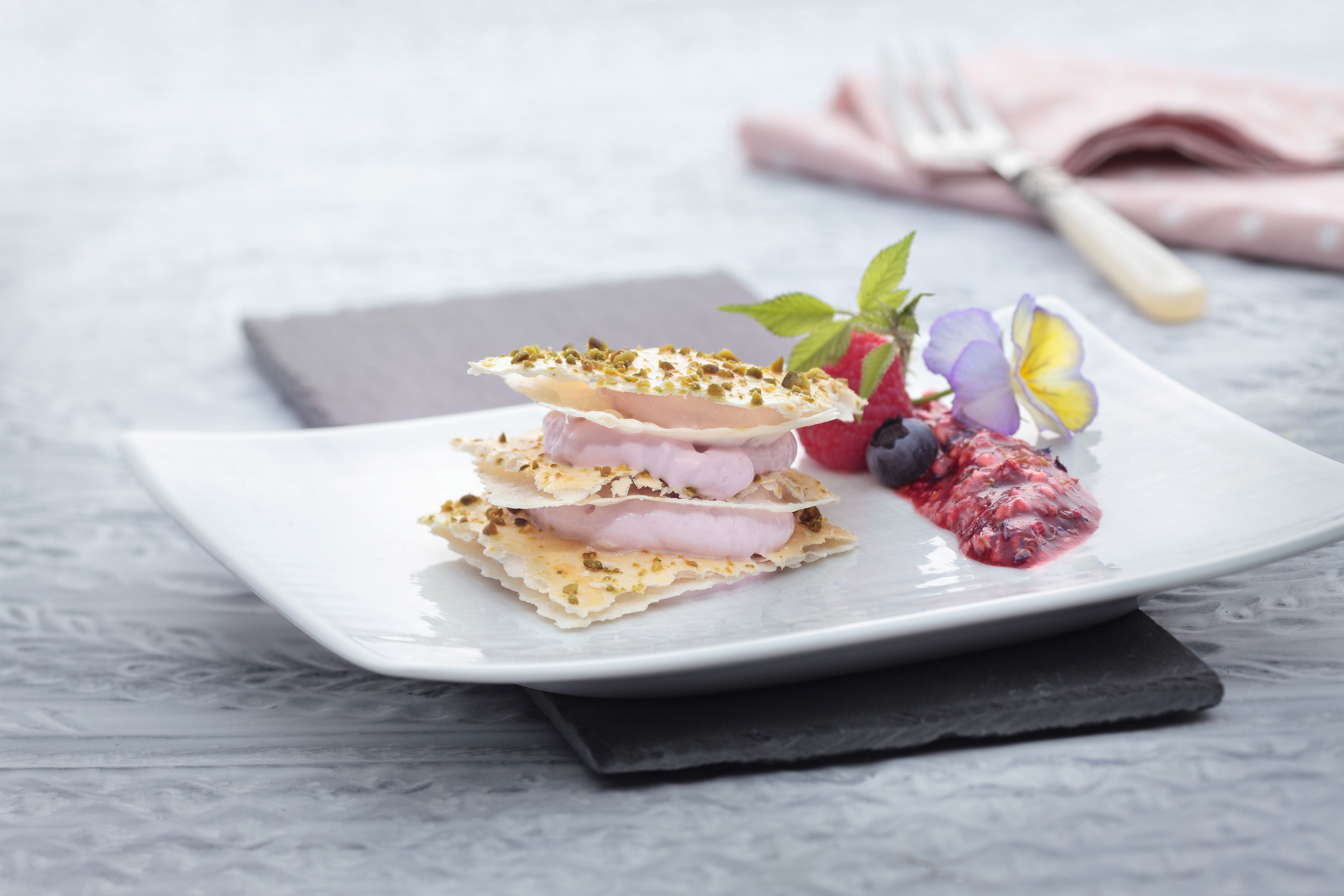 Millefeuille von Ricotta und Beeren | WIBERG